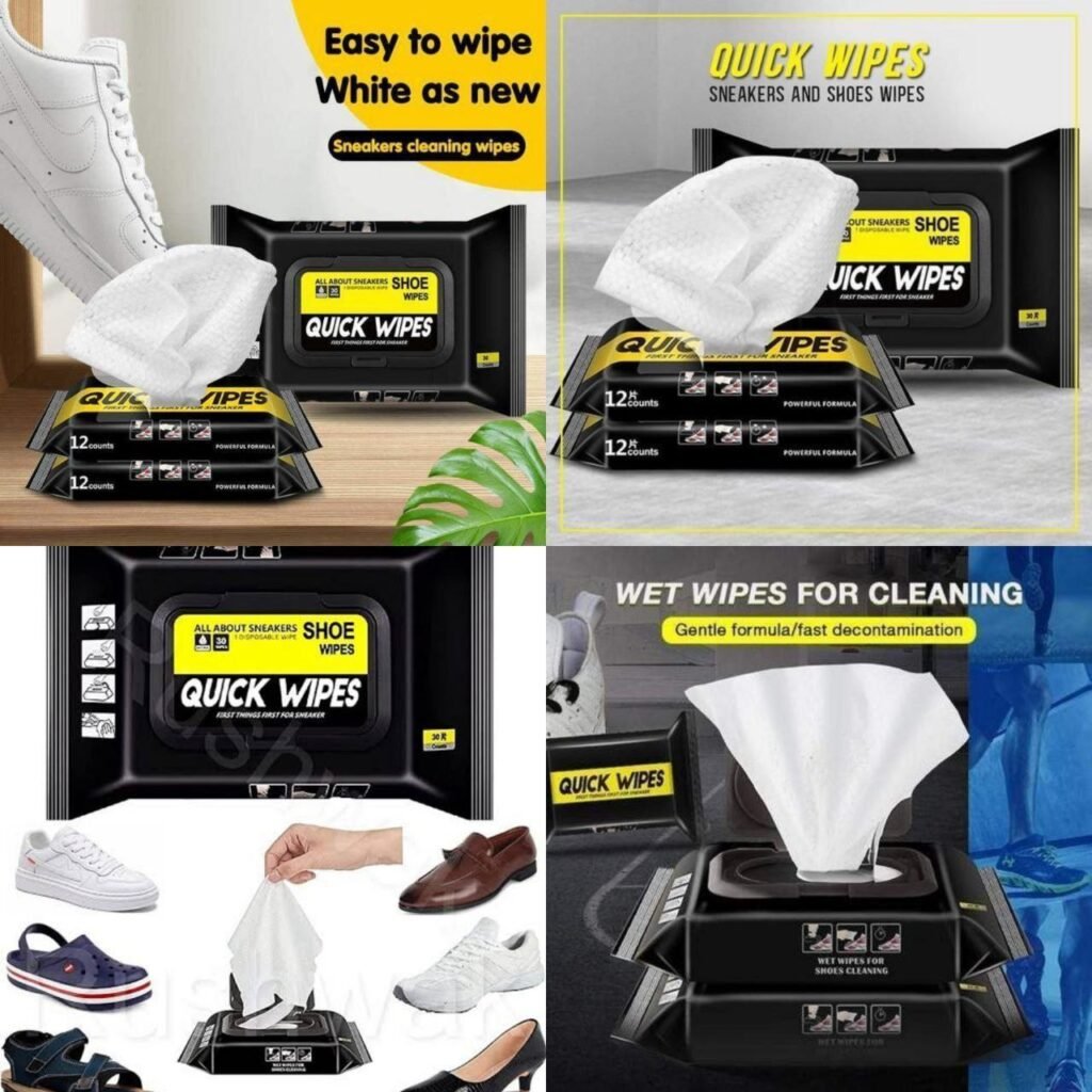 Shoe Cleaning Wipes (80 Wipes) – Geo collection